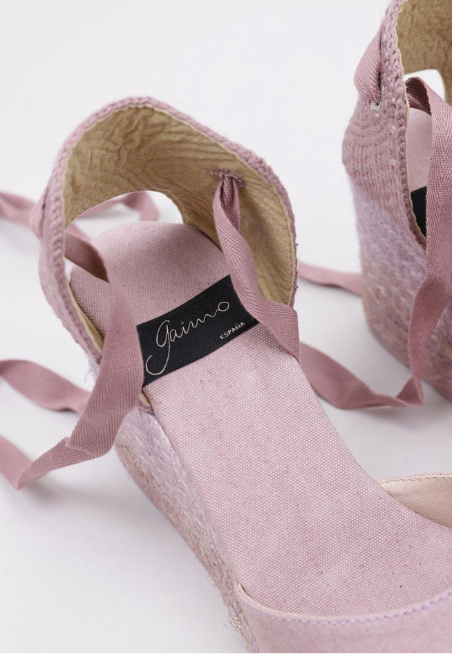 Comprar ALPERCATAS COM CUNHA COLIN da marca GAIMO de MULHER na cor Rosa ...